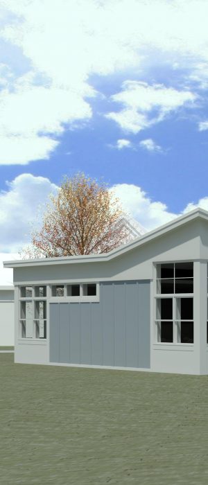 Classroom Wing Perspective A - Banwell Architects