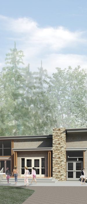 New Dining Hall - Perspective - Banwell Architects