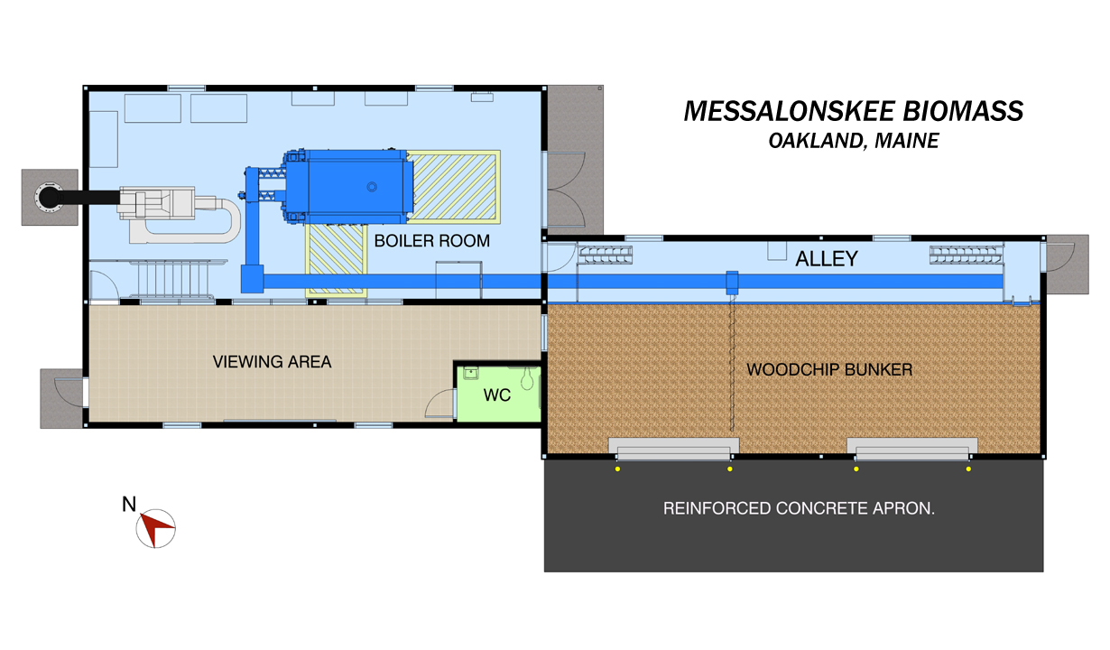 WEB - MESSALONSKEE BIOMASS FLOOR PLAN - Banwell Architects